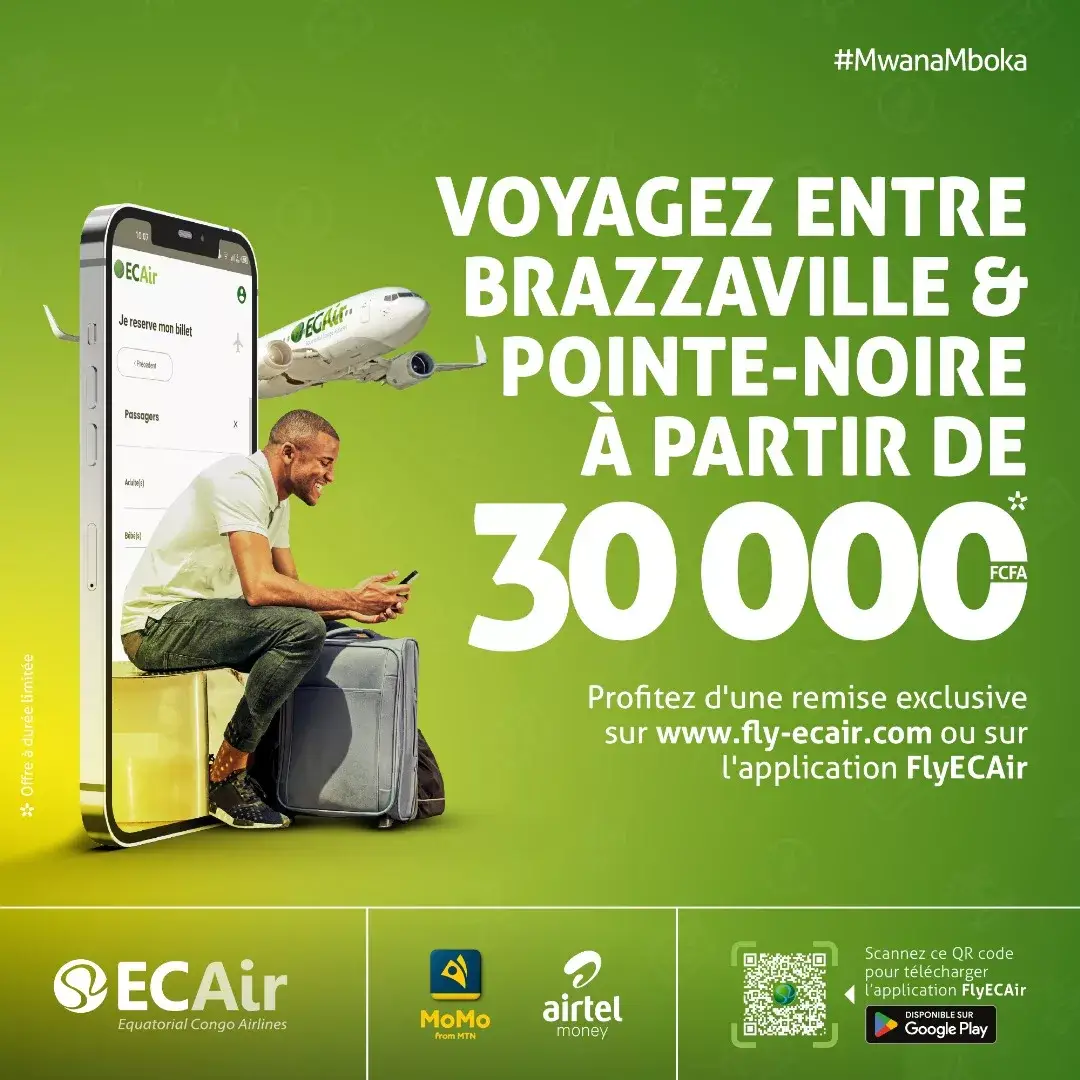 Bienvenue chez Equatorial Congo Airlines - ECAir